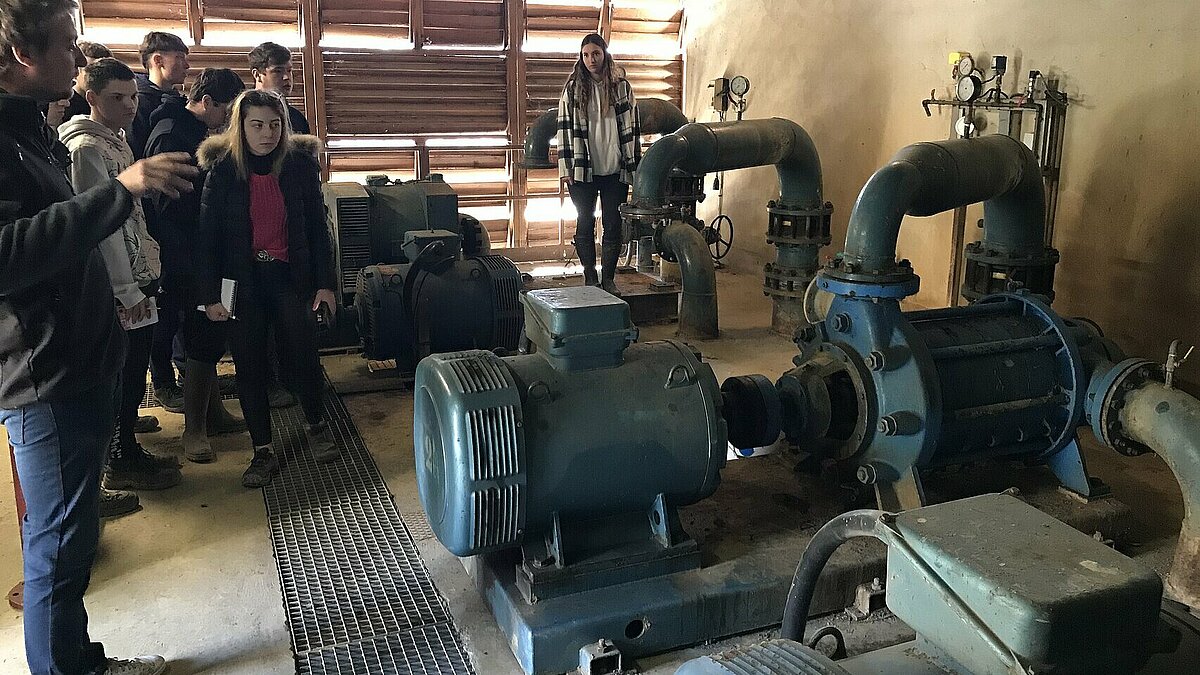 Visite des Terminales CGEA du LPA au GAEC de Belgrave