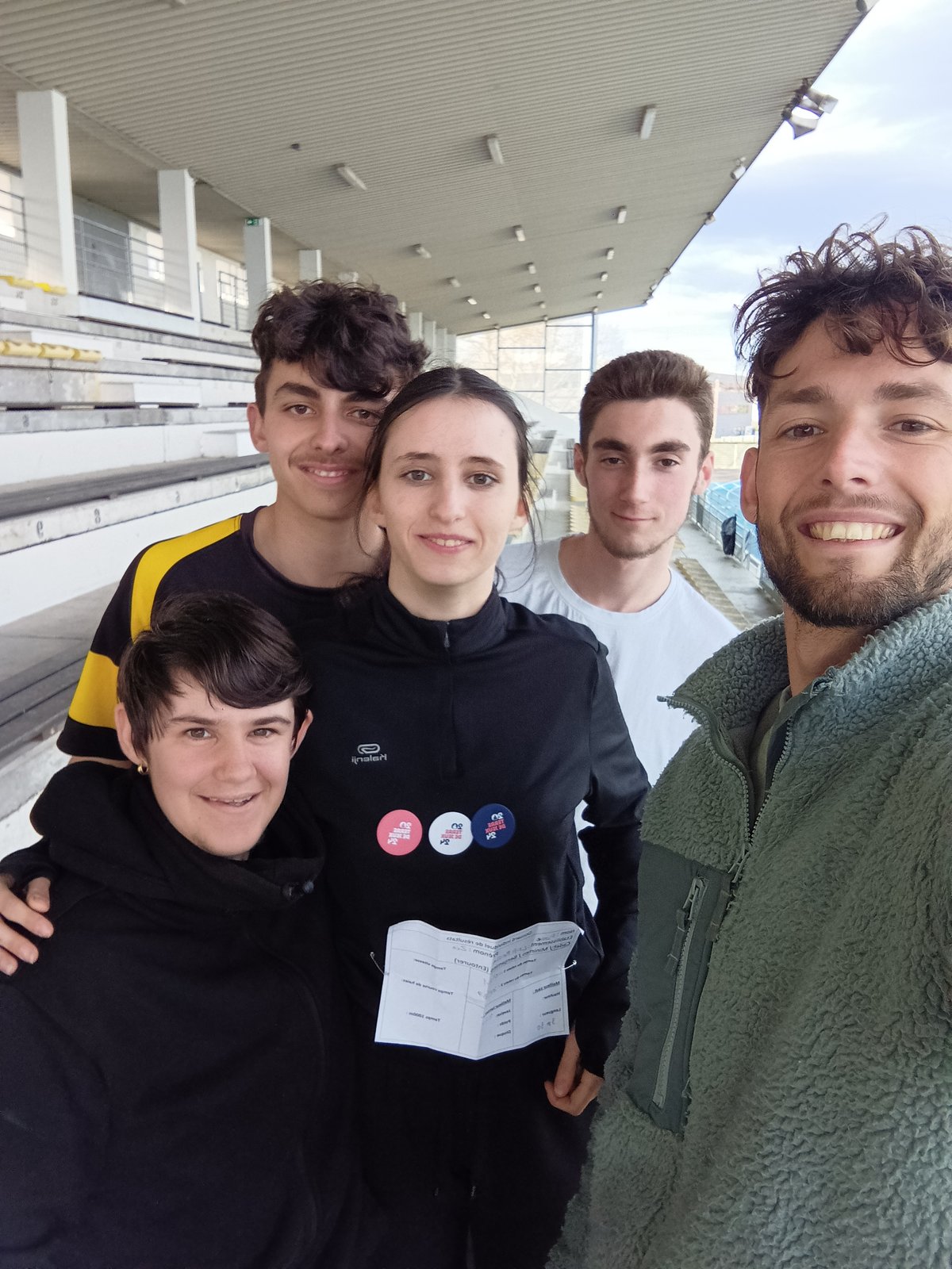 [Promotion de l'athlétisme] Les élèves en action.